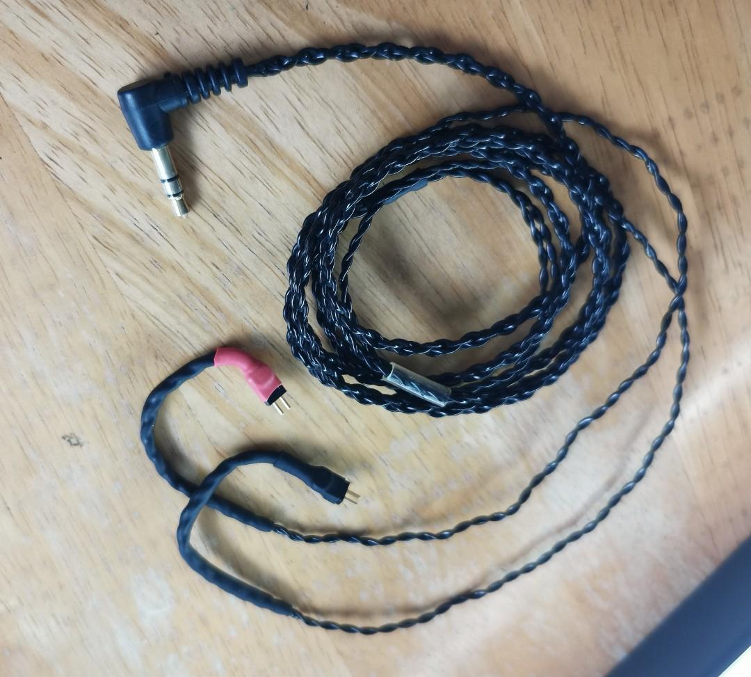 Audio64 2-Pin IEM Cable, Audio, Portable Audio Accessories on Carousell