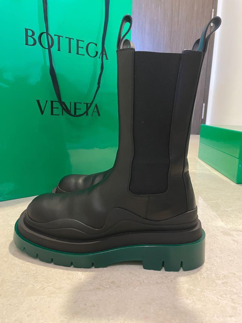 Authentic Bottega Venetta Boots Green Sole, Luxury, Sneakers & Footwear ...