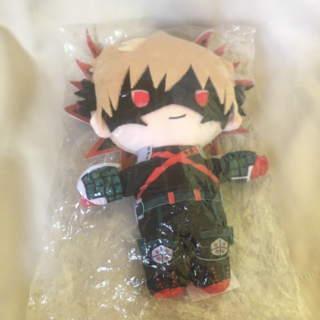 My hero academia Bakugou Katsuki official big plushie(30cm) Bought at ...