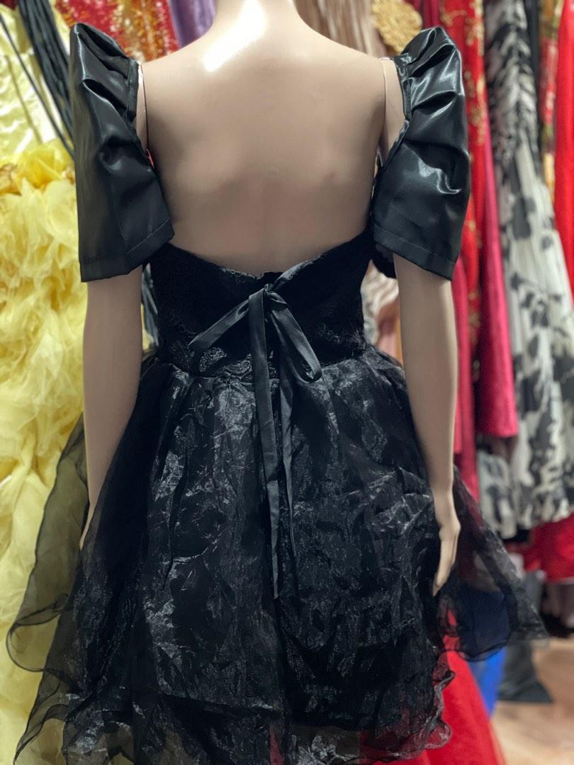 Black Filipiniana Dress, Women's Fashion, Dresses & Sets, Dresses on ...