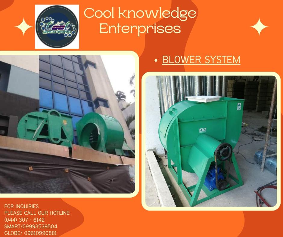 BLOWER SYSTEM, Commercial & Industrial, Construction Tools & Equipment ...