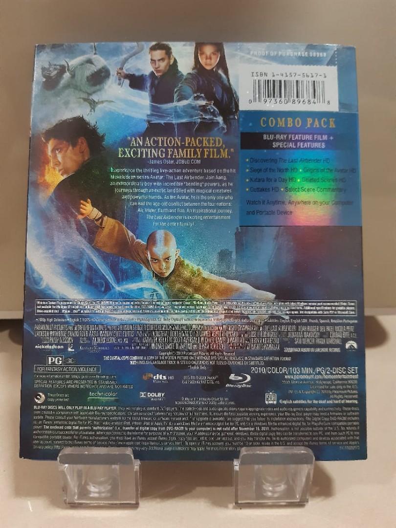 Blu-ray disc ( THE LAST AIRBENDER ) 最後的氣宗, Hobbies & Toys, Music ...