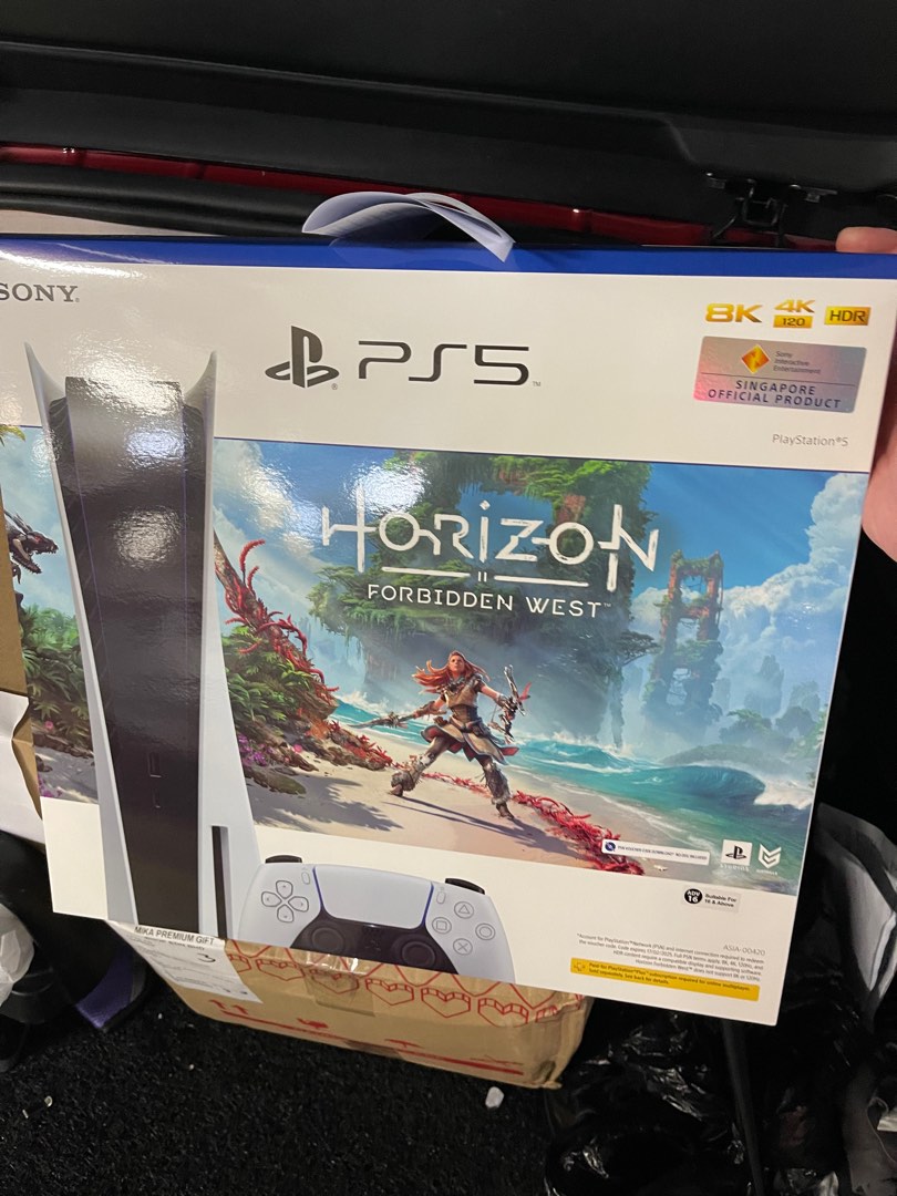 BNIB PS5 Horizon Forbidden West Disk Console, Video Gaming, Video Game ...