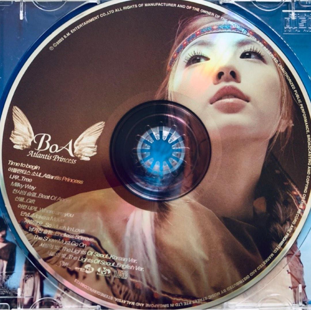 BOA ~ Atlantis Princess ~ CD + Bonus VCD, Hobbies & Toys, Music & Media, CDs & DVDs on Carousell