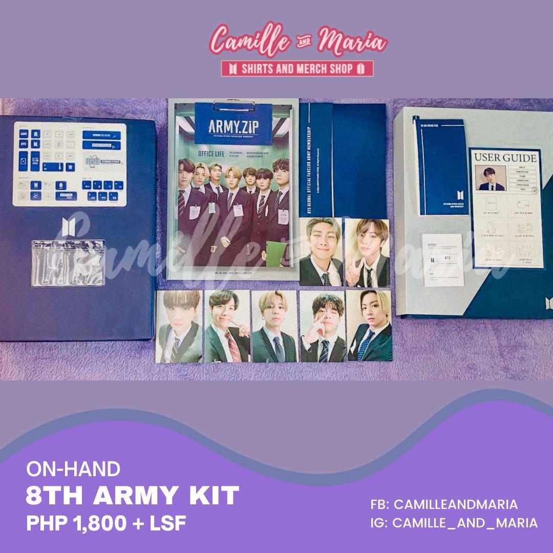 BTS 8th ARMY Membership Kit, Hobbies & Toys, Memorabilia & Collectibles ...