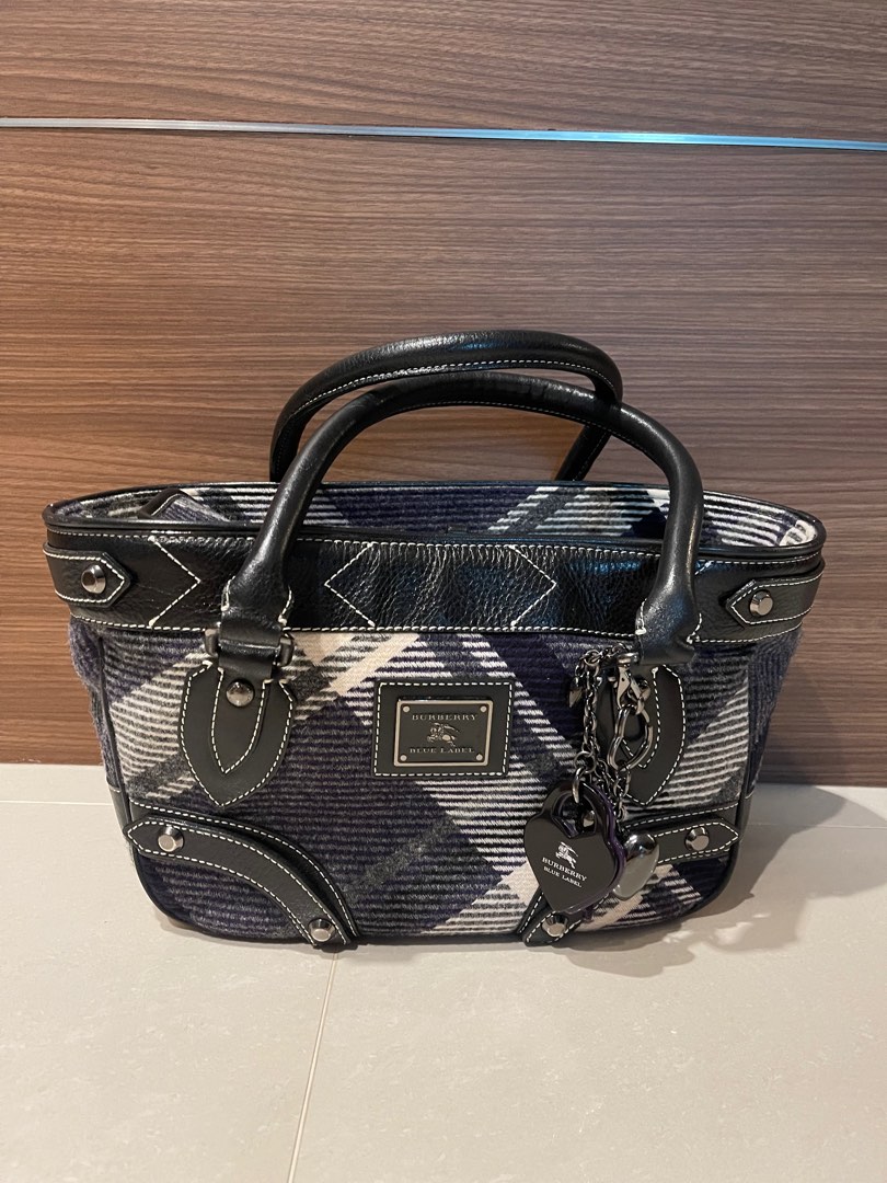 Burberry Blue Label check bag, Women's Fashion, Bags & Wallets ...