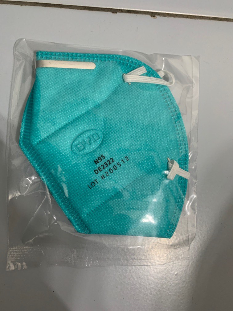 BYD N95 mask, Health & Nutrition, Face Masks & Face Shields on Carousell