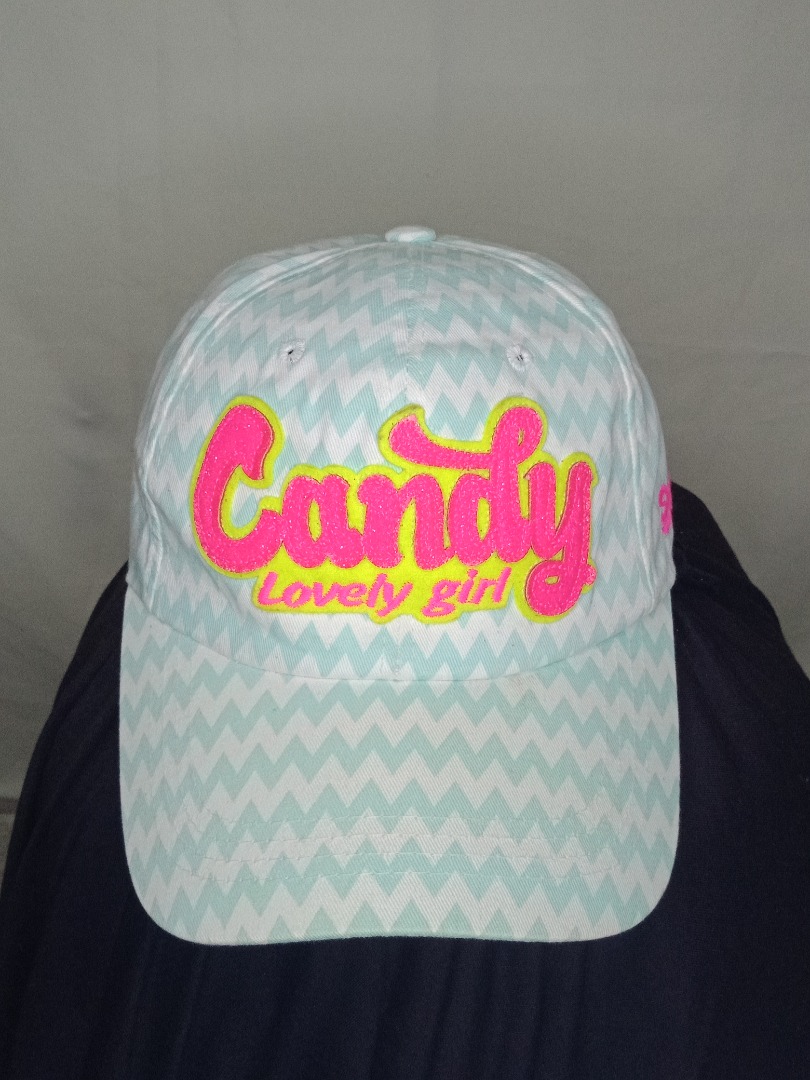Candy Lovely girl Cap, Women's Fashion, Activewear on Carousell