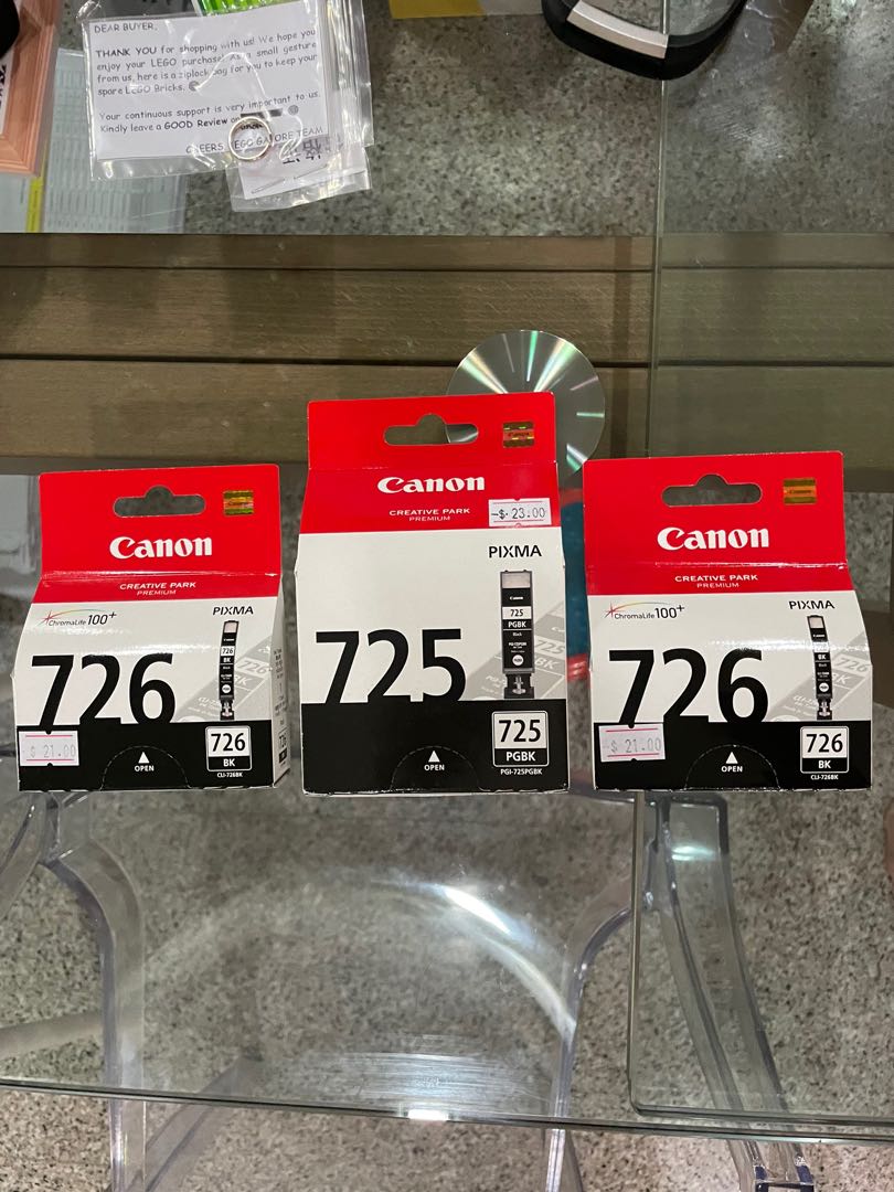 Canon Pixma 725 726 ink, Computers & Tech, Printers, Scanners & Copiers ...