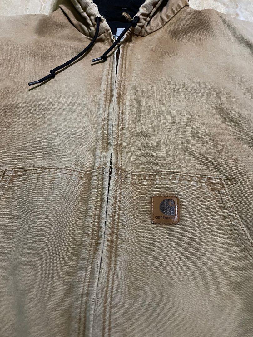Carhartt Distressed Work Jacket (Best Colorway), Women's Fashion, Coats ...