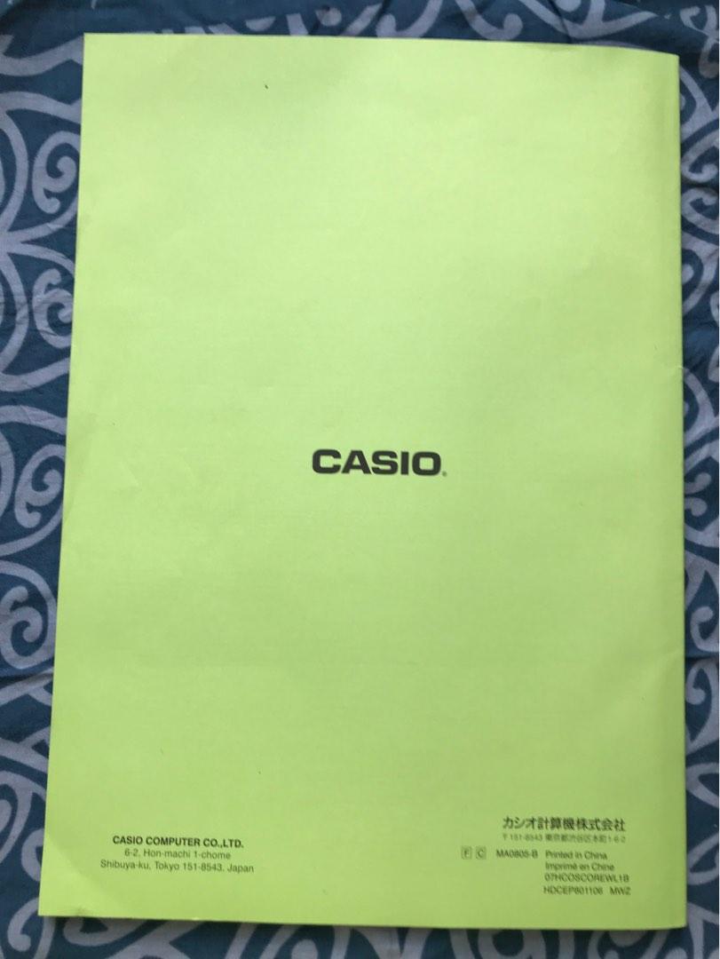 Casio Keyboard Piano Song Book, Hobbies & Toys, Books & Magazines ...
