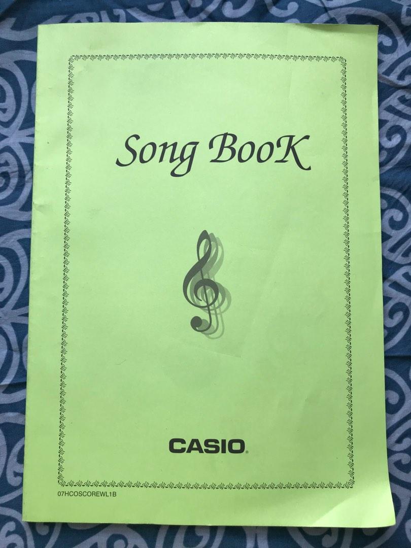 Casio Keyboard Piano Song Book, Hobbies & Toys, Books & Magazines ...