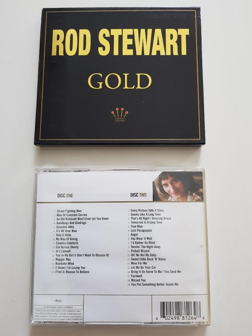 CD Rod Stewart Gold (2 cd set), Hobbies & Toys, Music & Media, CDs ...