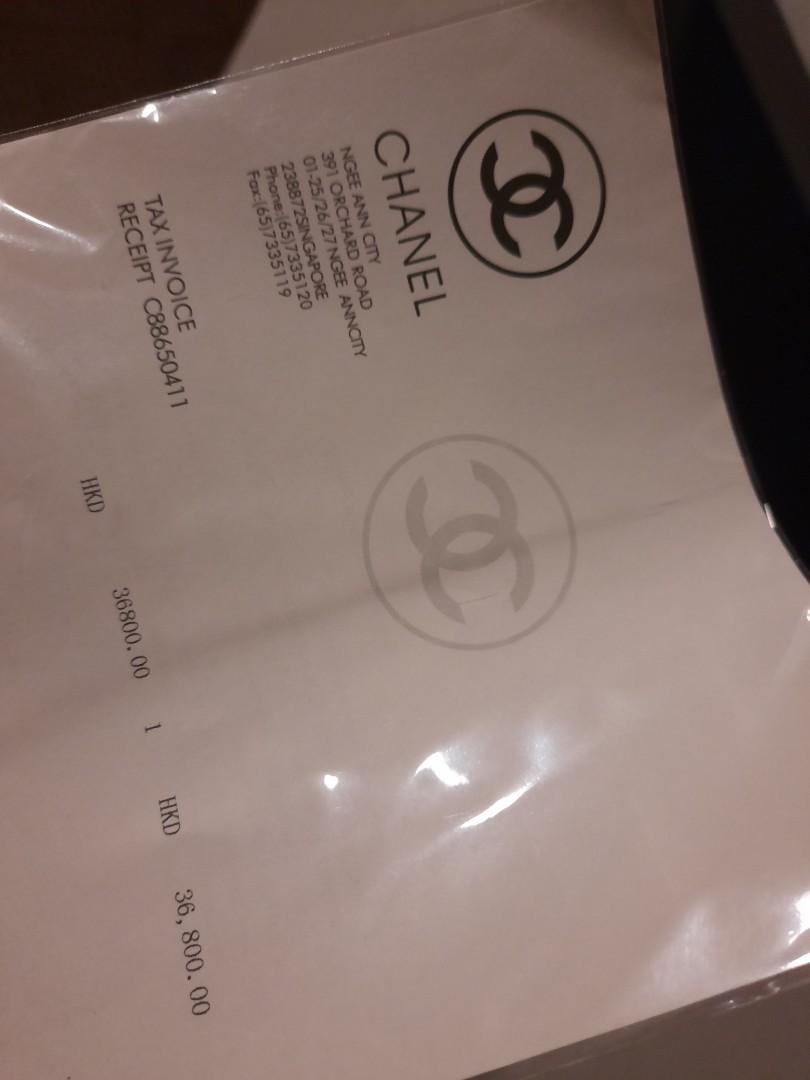 Chanel Handbag Box - authentic with receipt, Luxury, Accessories on ...