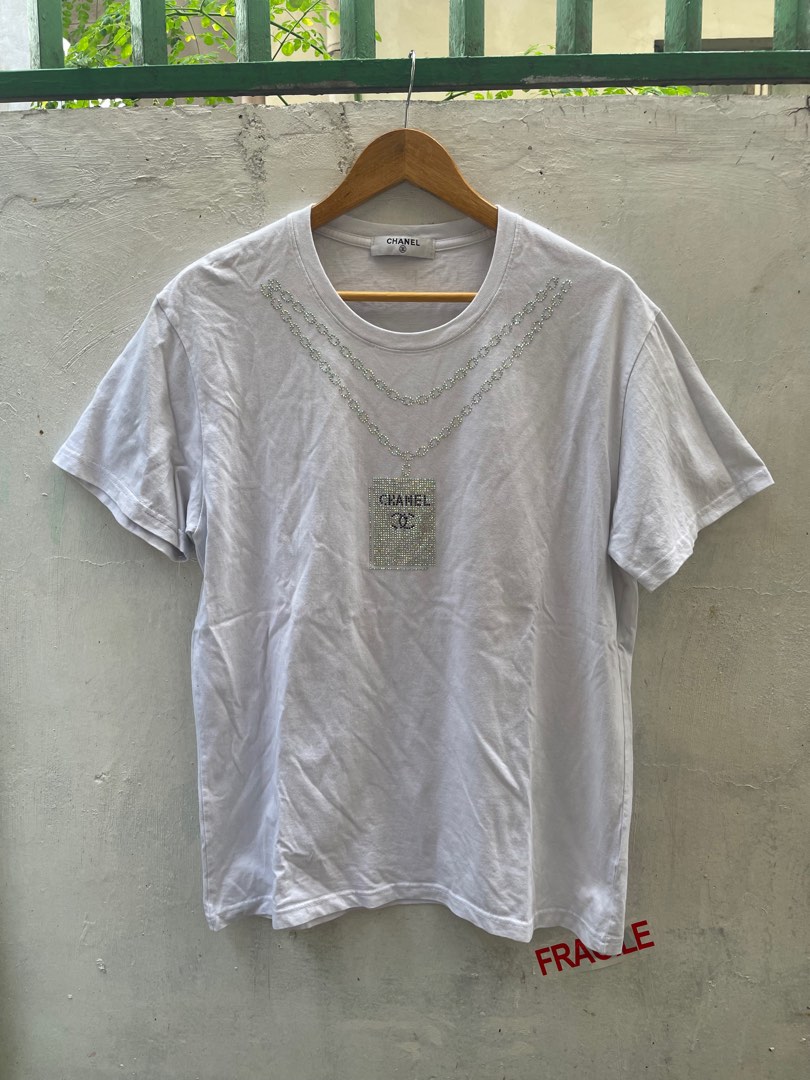 Chanel tee, Men's Fashion, Tops & Sets, Tshirts & Polo Shirts on Carousell