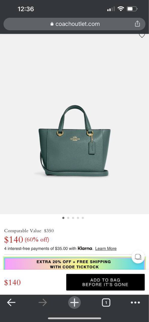 Coach Alice Satchel, Luxury, Bags & Wallets on Carousell