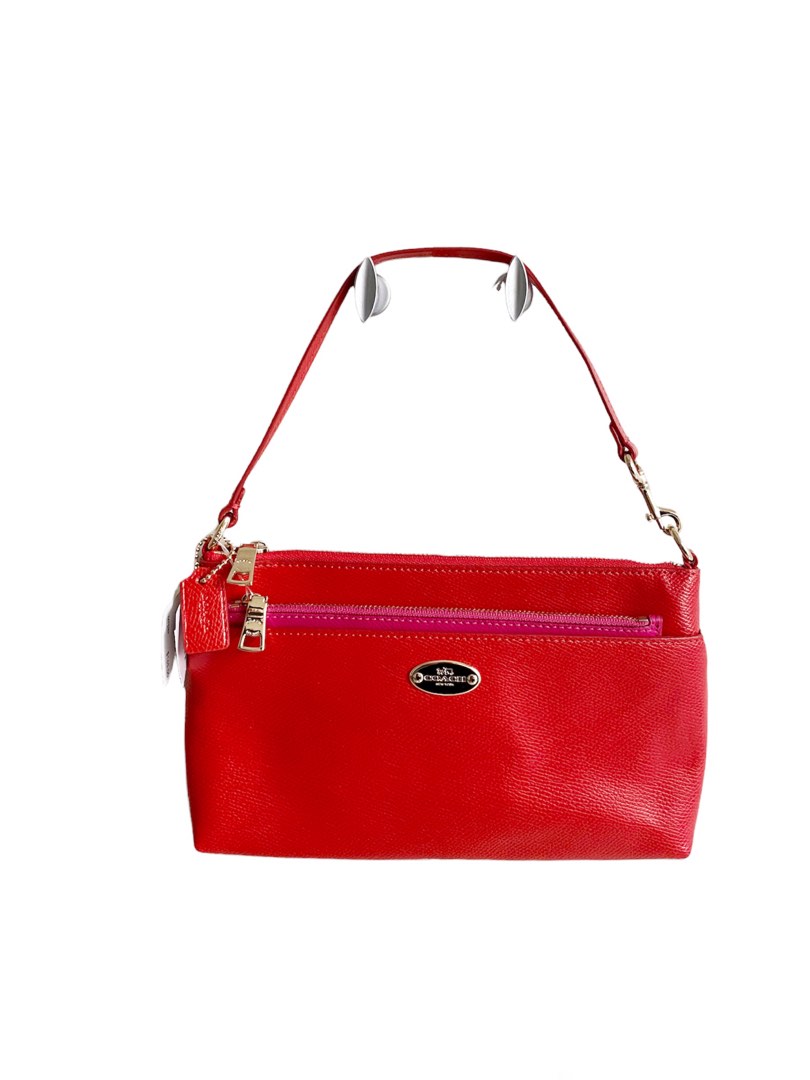Coach Pop Pouch, Women's Fashion, Bags & Wallets, Clutches on Carousell