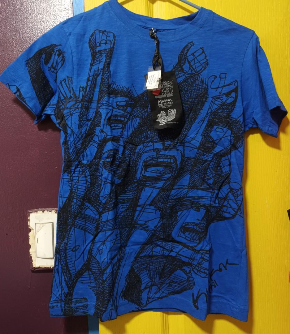 Collectible Art shirt ANG KIUKOK design XXS filipiniana, Men's Fashion ...