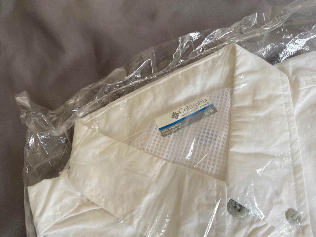 Columbia Original Men PFG Hiking Camping Omni-Shade Polo Shirts New ...