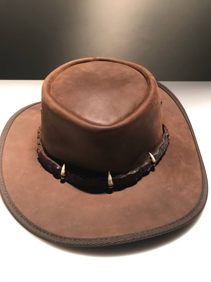 Cowboy Hat Material: Cattle and Croc leather XXL, Men's Fashion ...