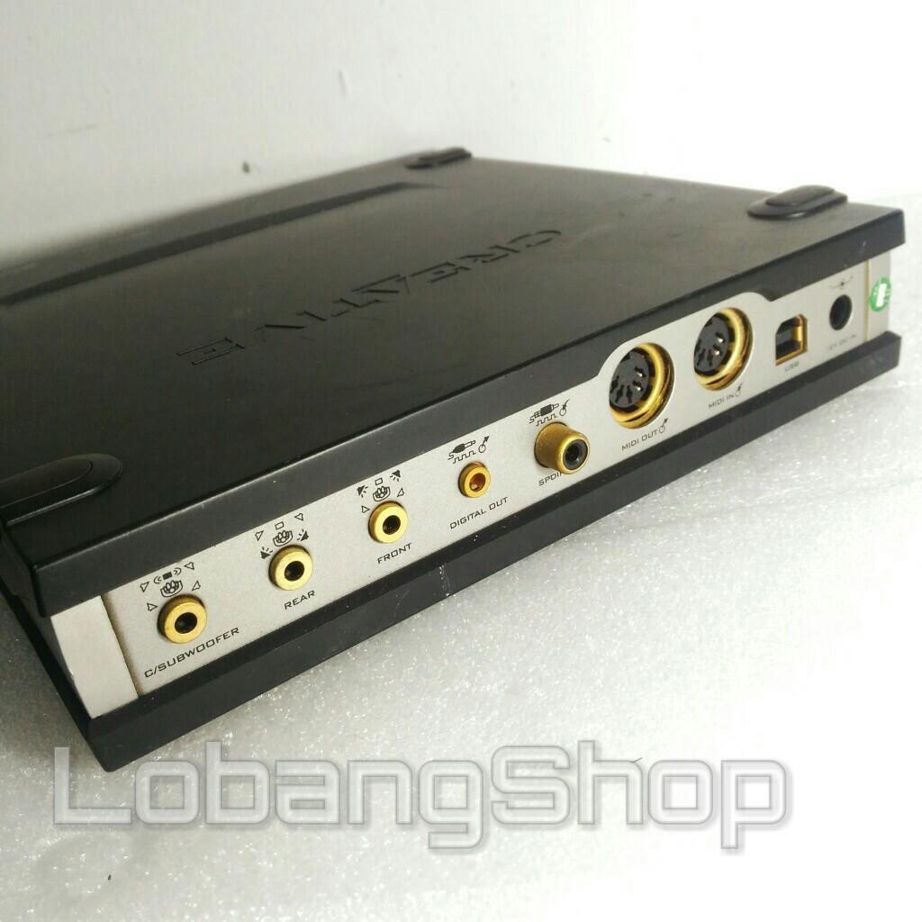 CREATIVE Sound Blaster Extigy SB0130 USB External Sound Card Audio ...