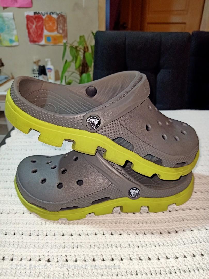 Crocs Duet Sports Clogs, m8w10, Men's Fashion, Footwear, Slippers ...