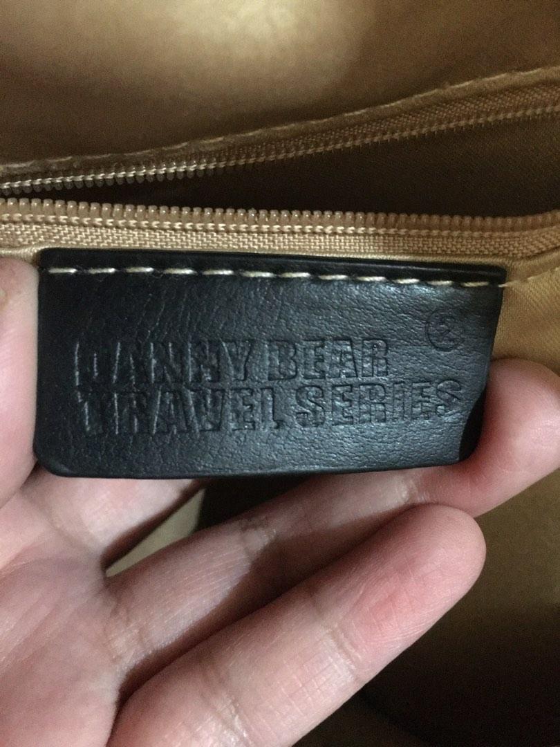 DANNY BEAR travel series leather backpack, Women's Fashion, Bags ...