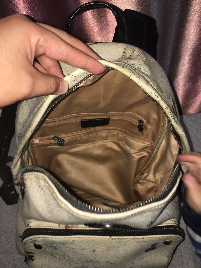 DANNY BEAR travel series leather backpack, Women's Fashion, Bags ...