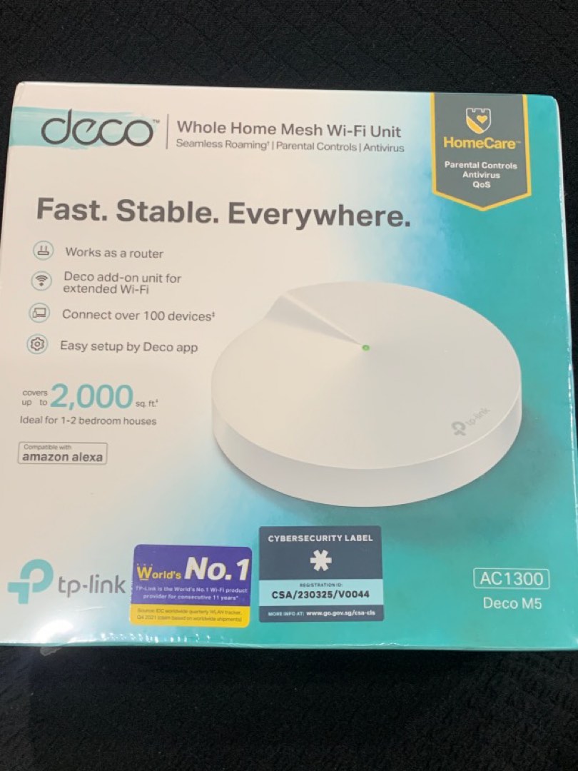Deco M5 tp-link router, TV & Home Appliances, Other Home Appliances on ...