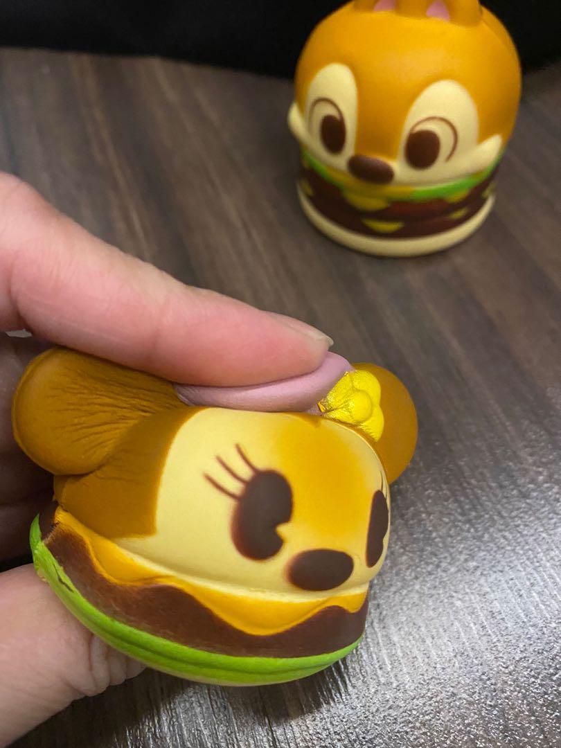 Disney Minnie and chip squishy, Hobbies & Toys, Collectibles ...