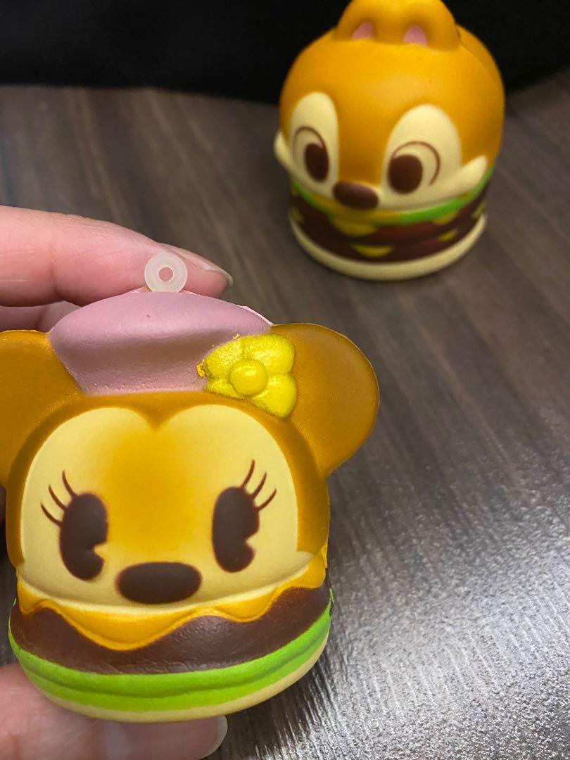 Disney Minnie and chip squishy, Hobbies & Toys, Collectibles ...