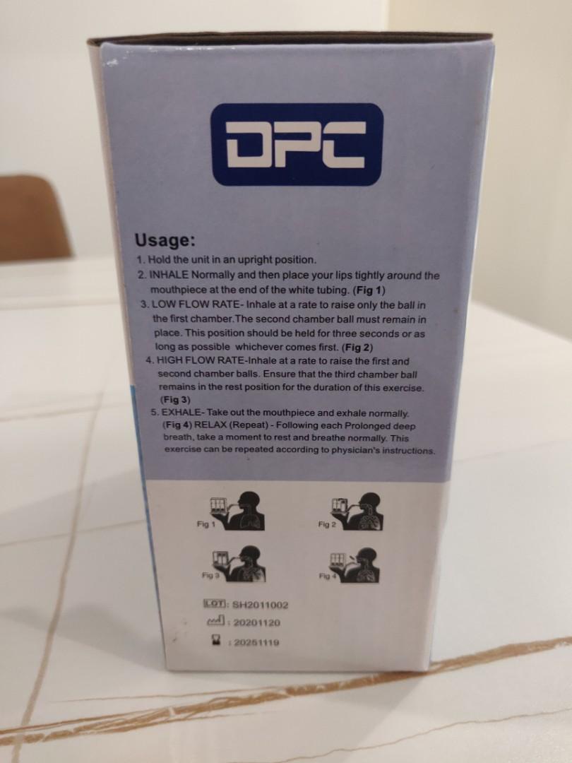 DPC Three Balls Spirometer, Health & Nutrition, Medical Supplies ...