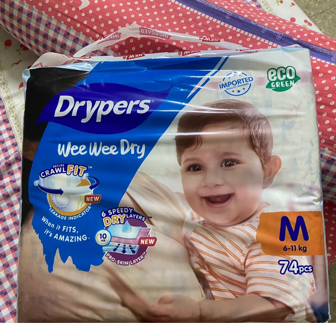 Drypers taped, Babies & Kids, Bathing & Changing, Diapers & Baby Wipes ...