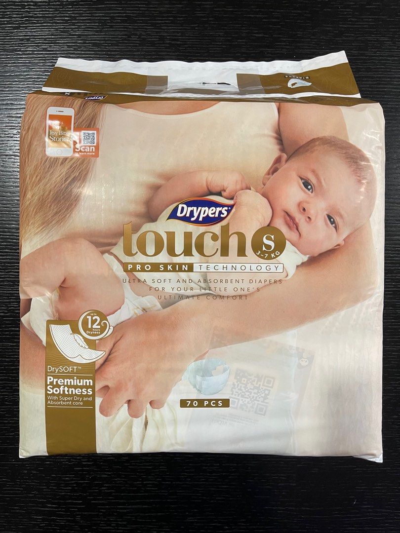 Drypers Diapers Tape size (S), Babies & Kids, Babies & Kids Fashion on ...