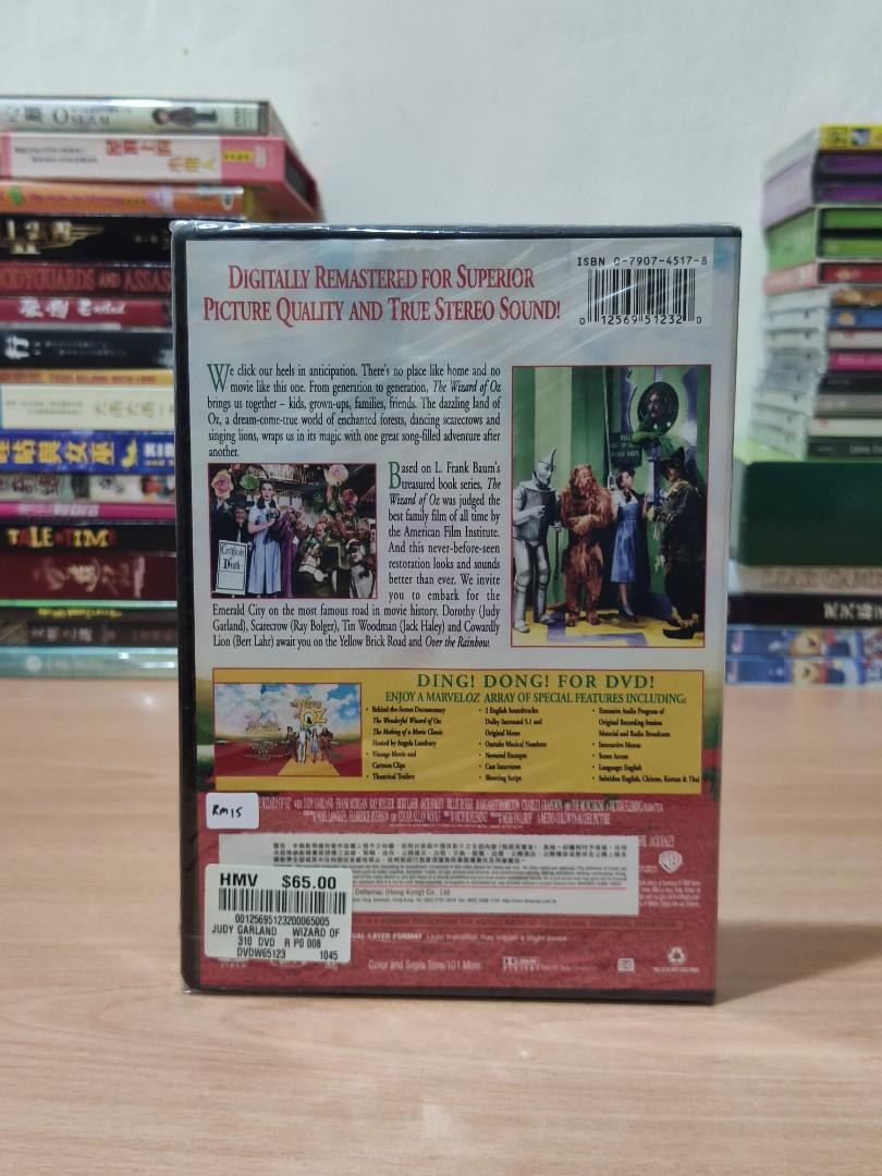 (DVD) Wizard Of The Oz, Hobbies & Toys, Music & Media, CDs & DVDs on ...