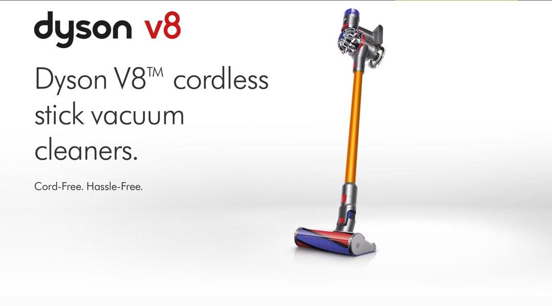 Dyson V8 Cordless Vacuum, TV & Home Appliances, Vacuum Cleaner ...