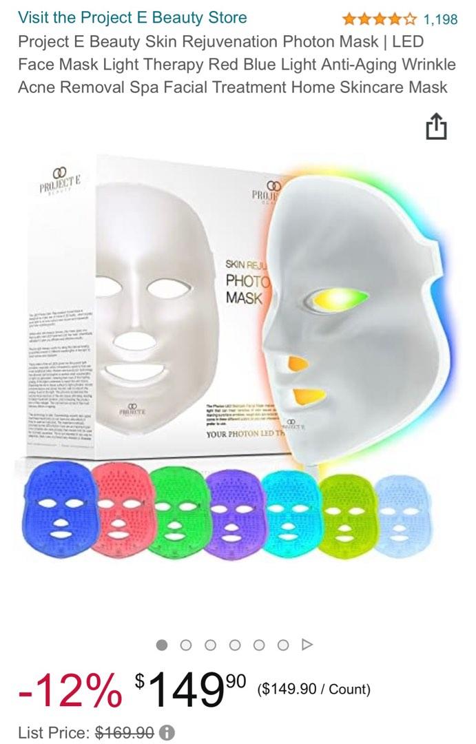 E Project Proton Led Mask, Beauty & Personal Care, Face, Face Care on ...