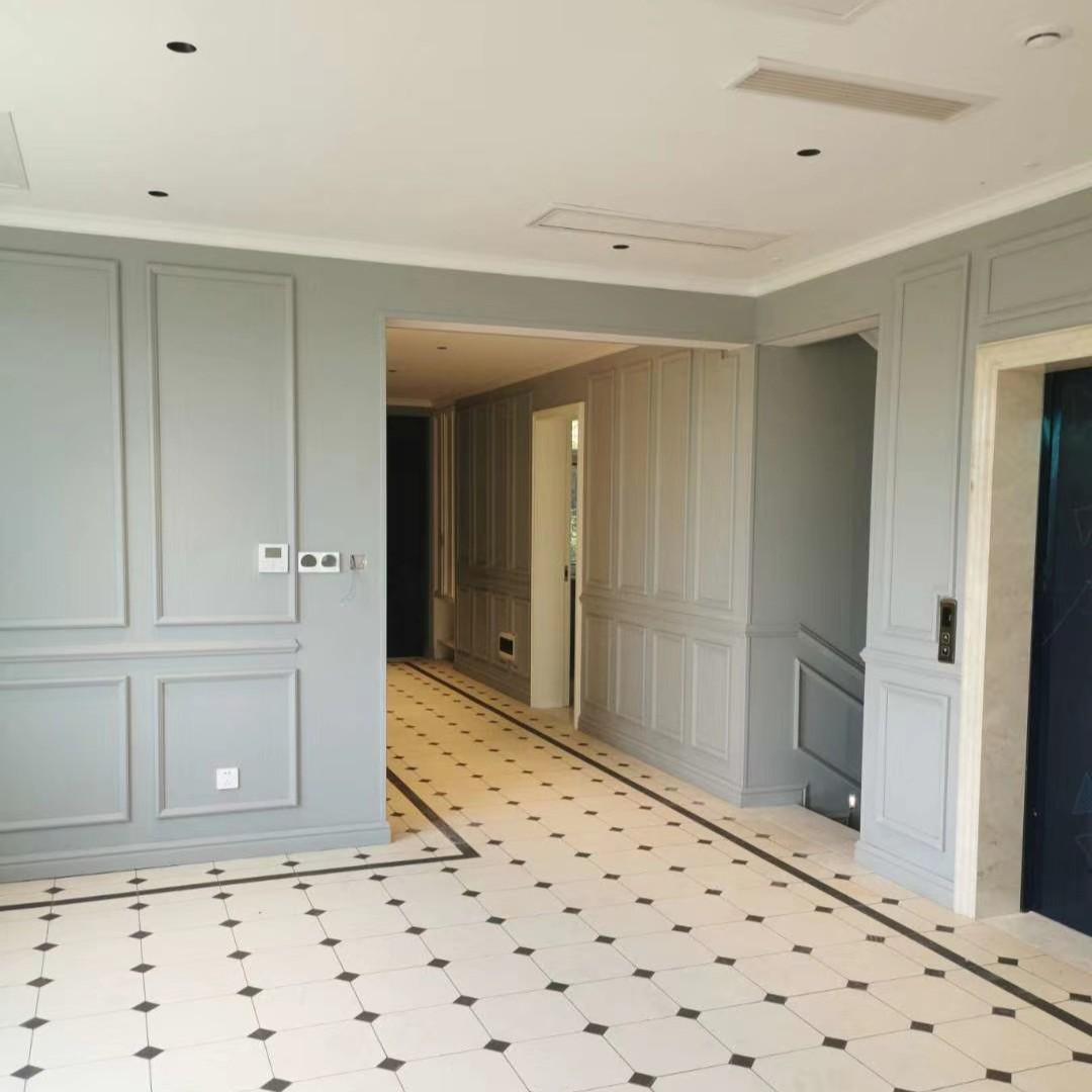 European style wall panel, TV feature Wall, Furniture & Home Living ...