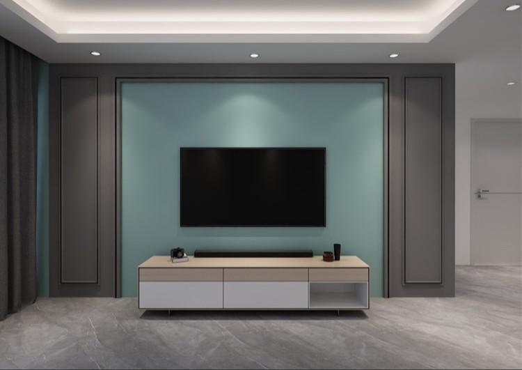 European style wall panel, TV feature Wall, Furniture & Home Living ...