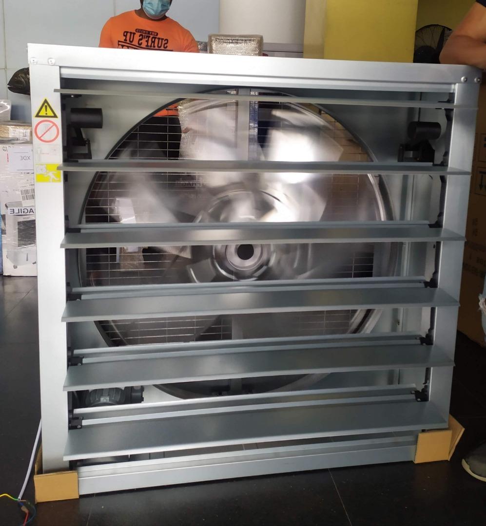 exhaust fan ( 3phase/ 1phase), Commercial & Industrial, Construction ...