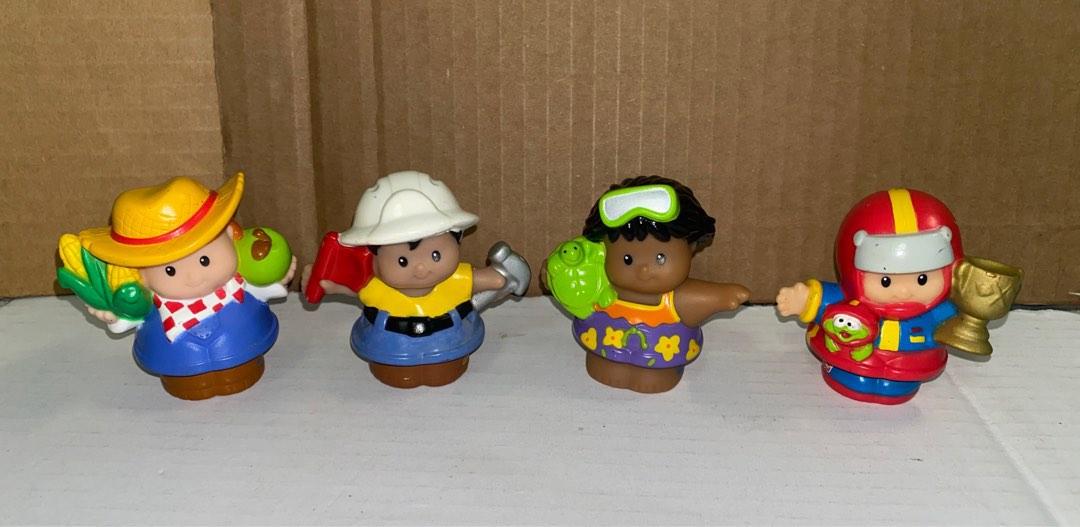 fisher price little tikes little people - 20 pieces . pre owned ...