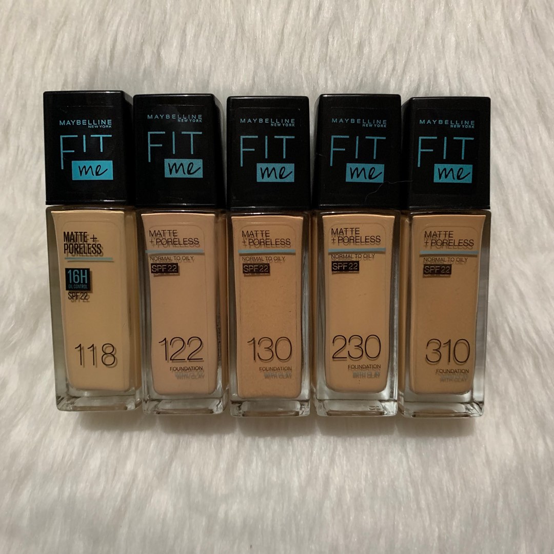 Fit Me Liquid Foundation, Beauty & Personal Care, Face, Makeup on Carousell