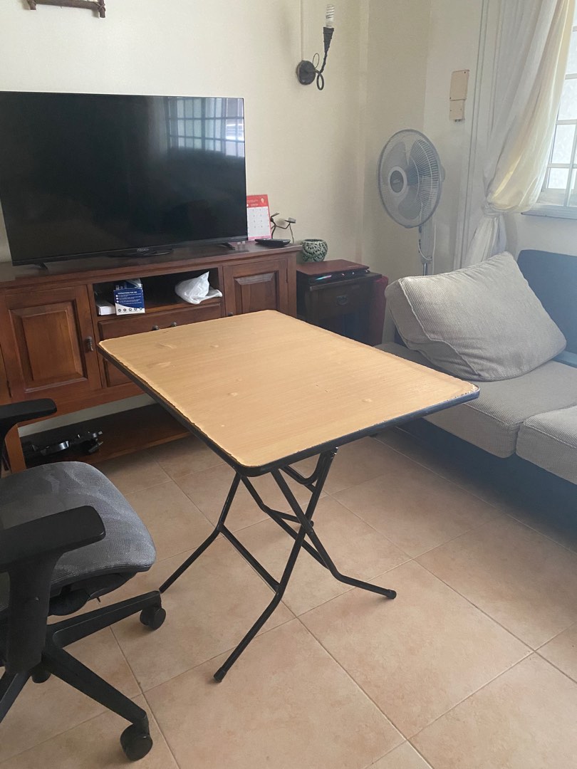 Folder study/ office table, Furniture & Home Living, Furniture, Tables ...