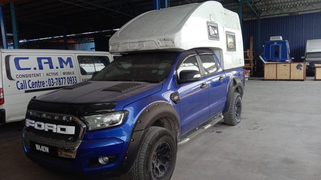 Ford ranger camper box, Cars, Cars for Sale on Carousell
