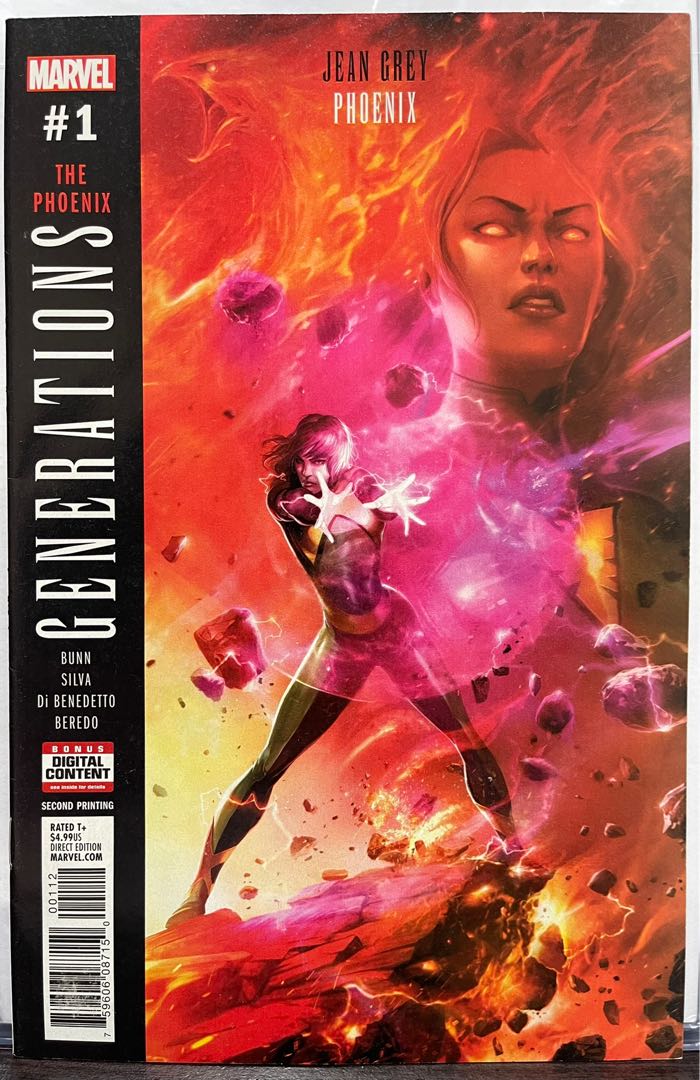 GENERATIONS : PHOENIX AND JEAN GREY #1 ( FRANCESCO MATTINA VARIANT ...