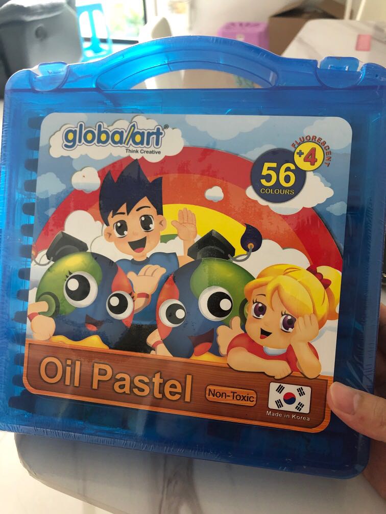 Global art oil pastel, Hobbies & Toys, Stationery & Craft, Art & Prints ...