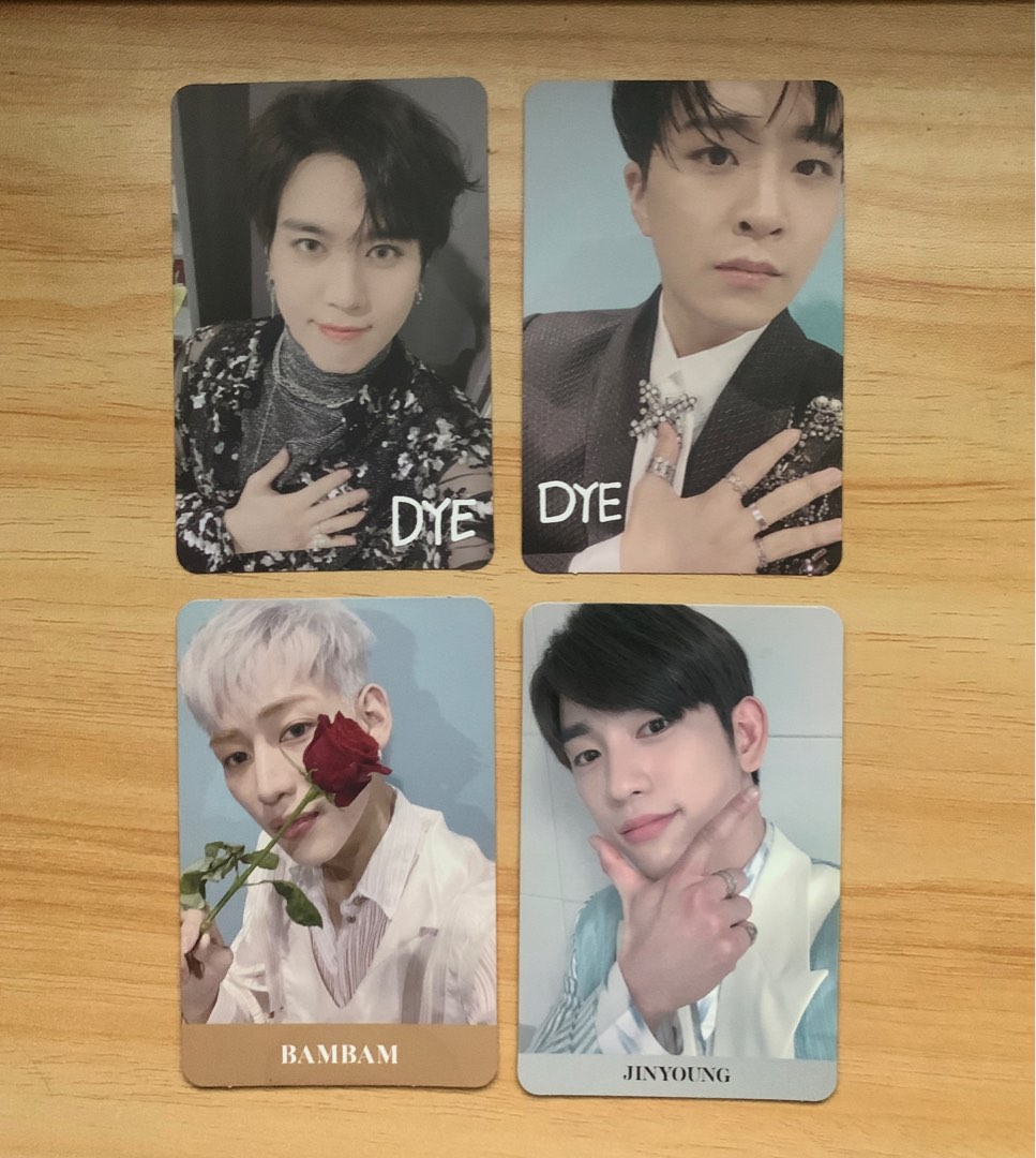 Got7 Dye & Spinning Top Photocard, Hobbies & Toys, Memorabilia & Collectibles, K-Wave on Carousell