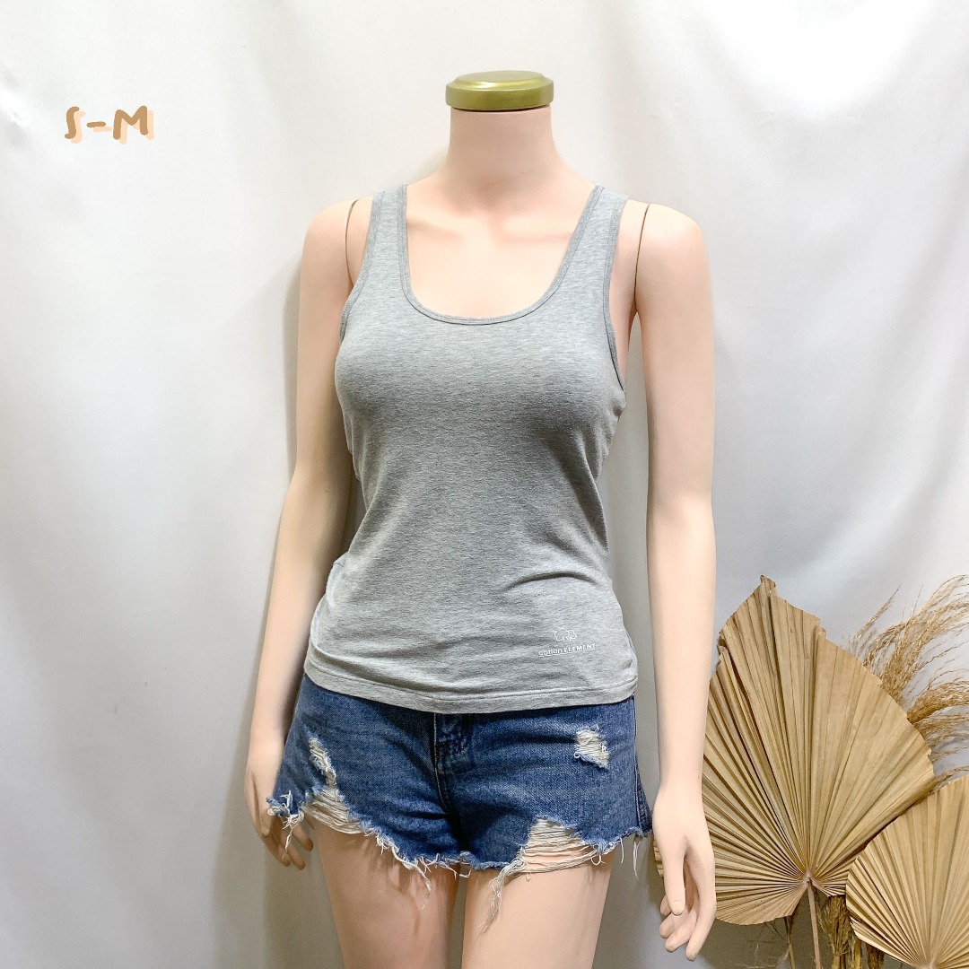 gray sando, Women's Fashion, Tops, Sleeveless on Carousell