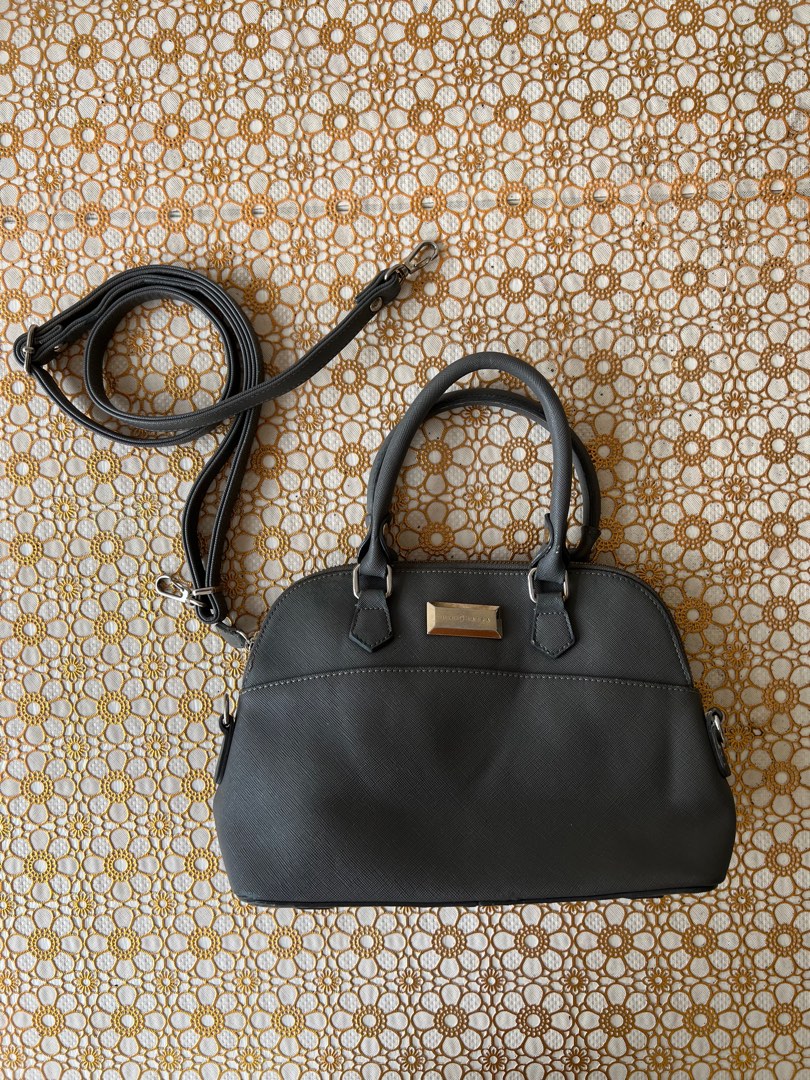 Repriced! Studio Nine SAERA Gray two way bag, Women's Fashion, Bags ...