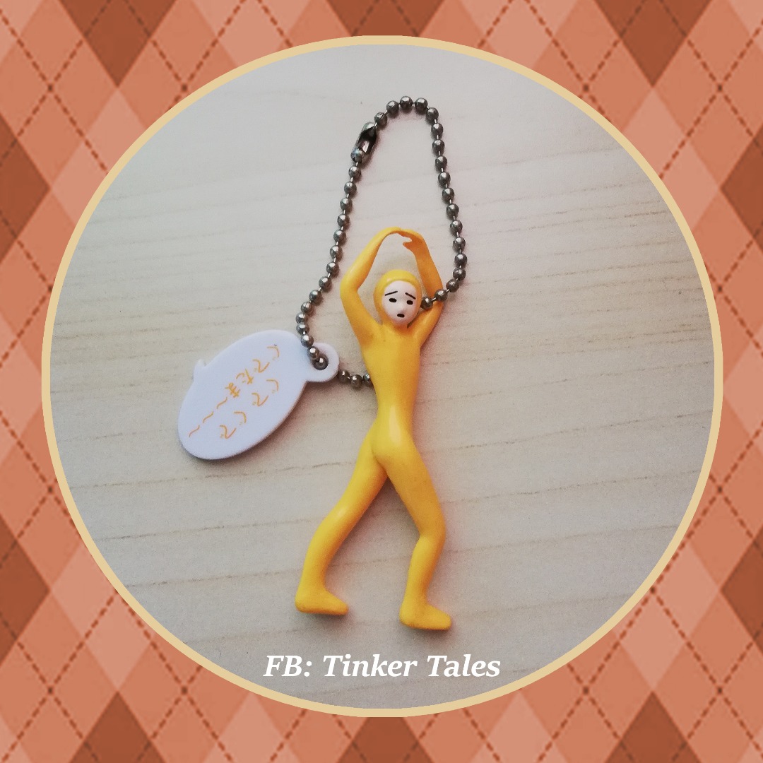 Gudetama Man Sanrio Figure Keychain, Hobbies & Toys, Toys & Games on ...